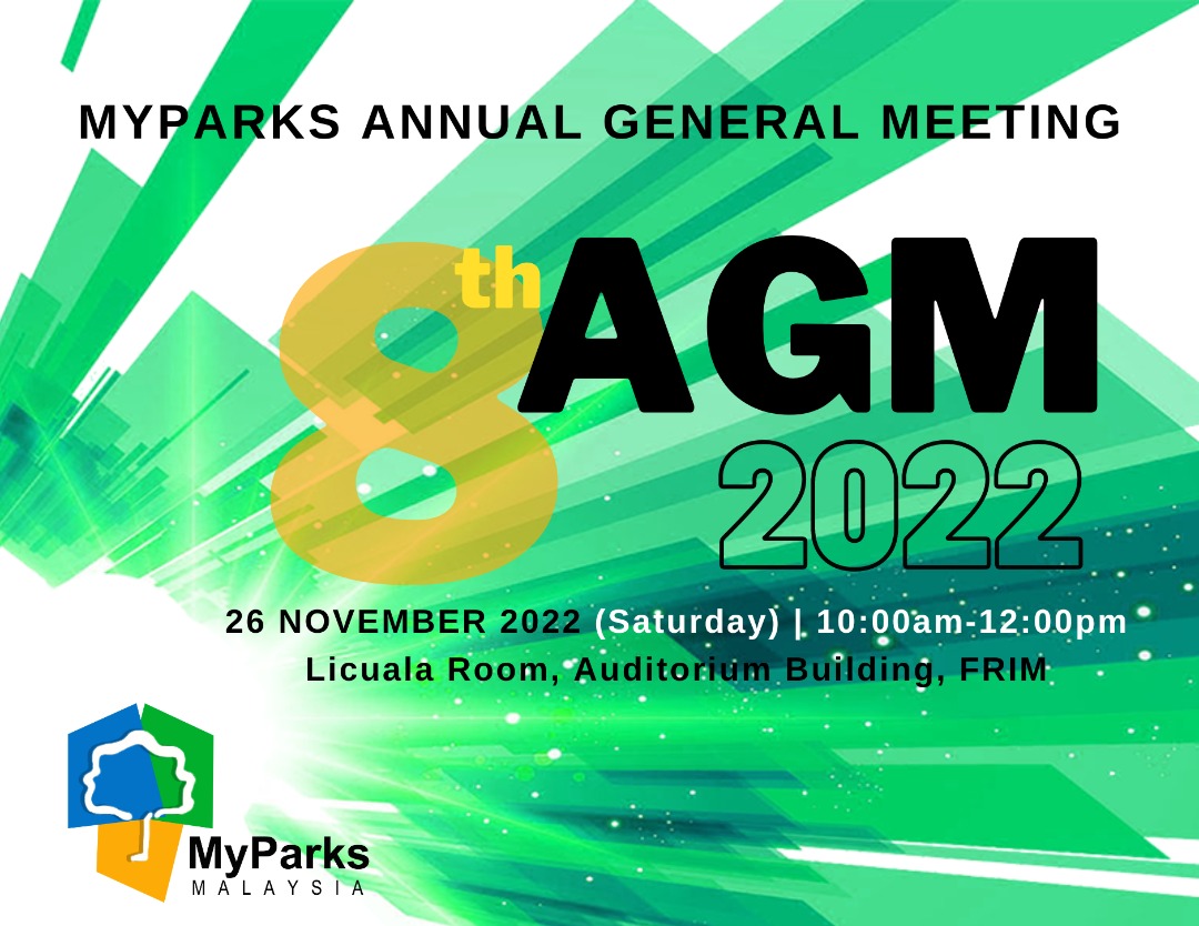 MyParks Annual General Meeting 2022 - Pertubuhan Pengurusan Taman, Ameniti dan Rekreasi Malaysia ...